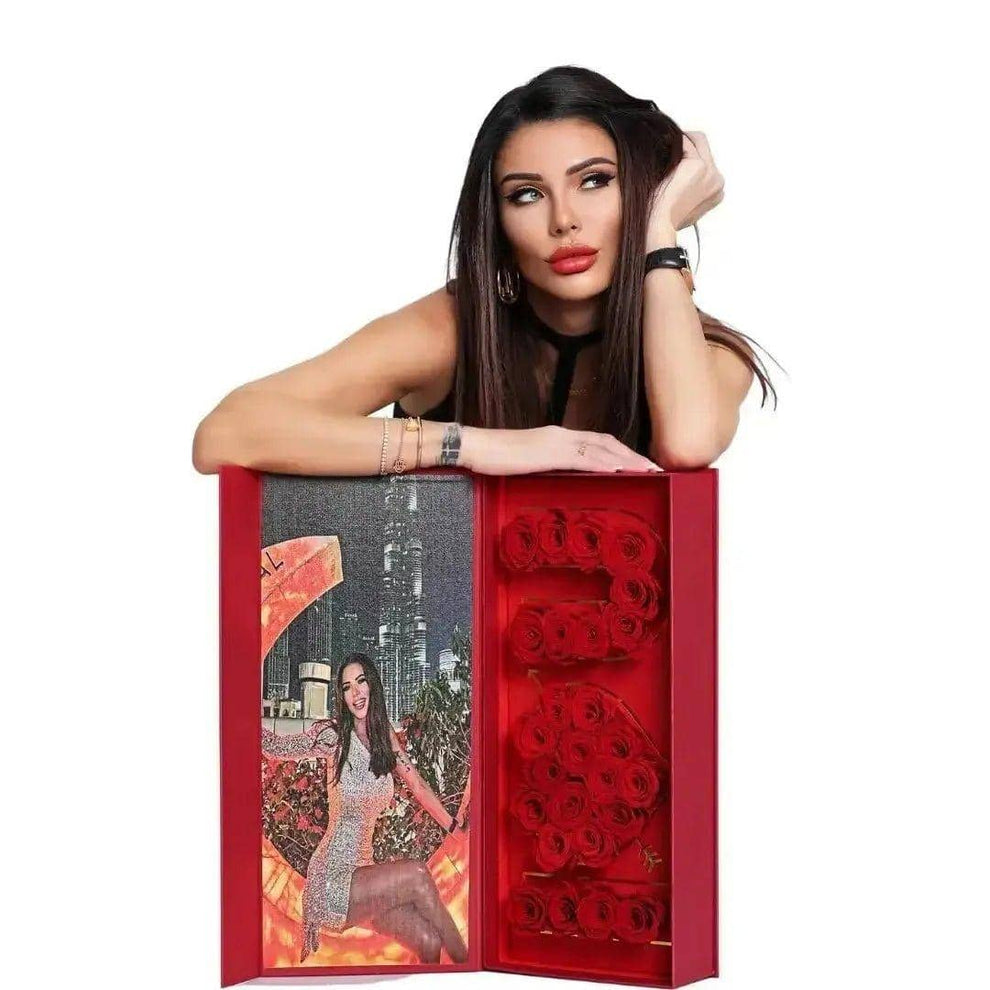 Customized Forever Roses Rose Box | Timeless Gift – Imaginary Worlds
