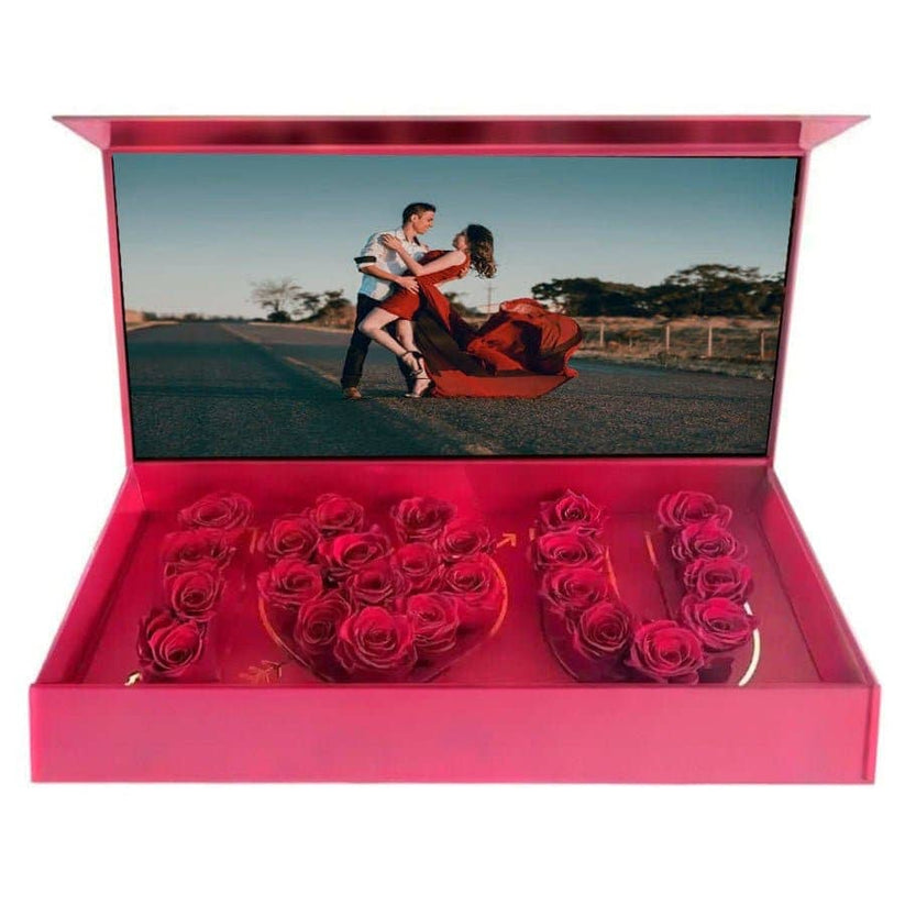 Customized Forever Roses Rose Box | Timeless Gift – Imaginary Worlds